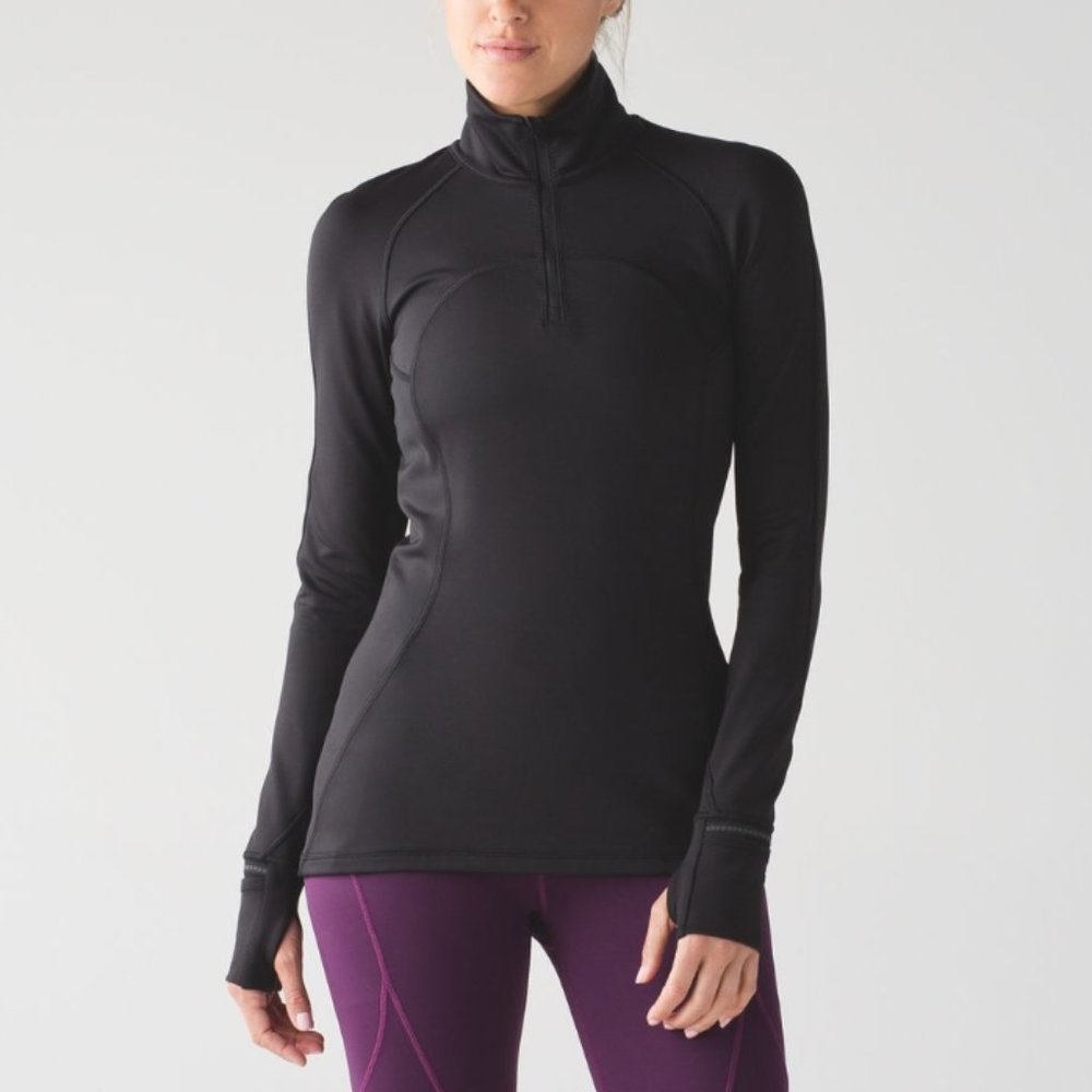 Lululemon First Mile 1/2 Zip - Gem